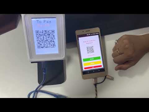 3.5 inch USB Dynamic QR Display - Customer Facing Display for BHIM UPI ...